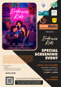 We’re supporting the Embrace Kids film to promote youth body positivity ...